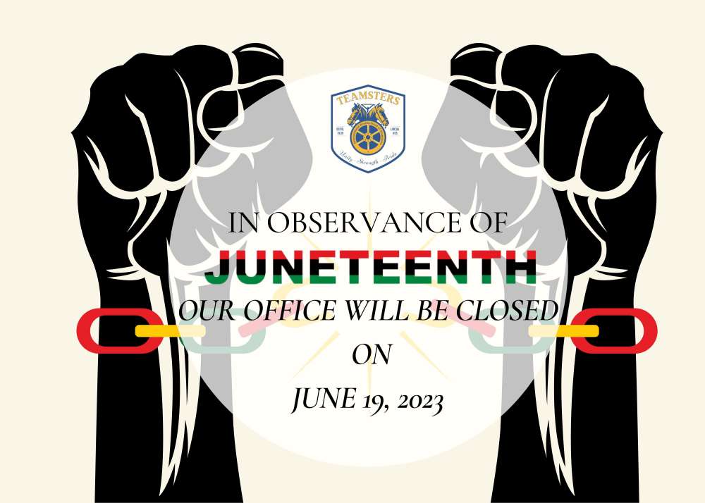 In Observance of Juneteenth