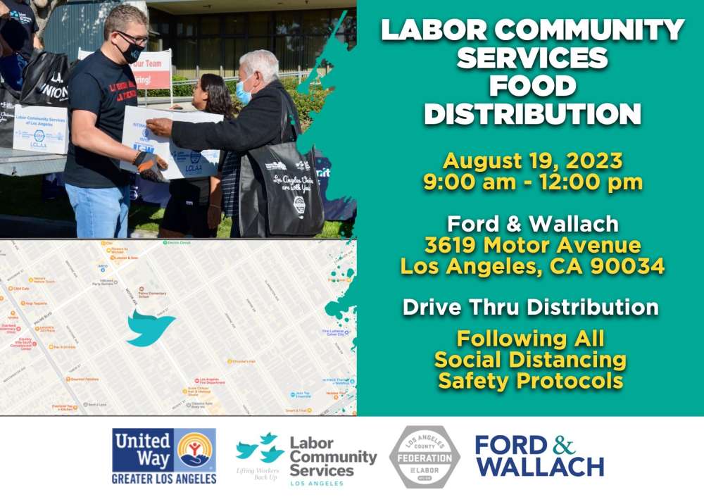 LABOR COMMUNITY FOOD DISTRIBUTION LABOR COMMUNITY FOOD DISTRIBUTION