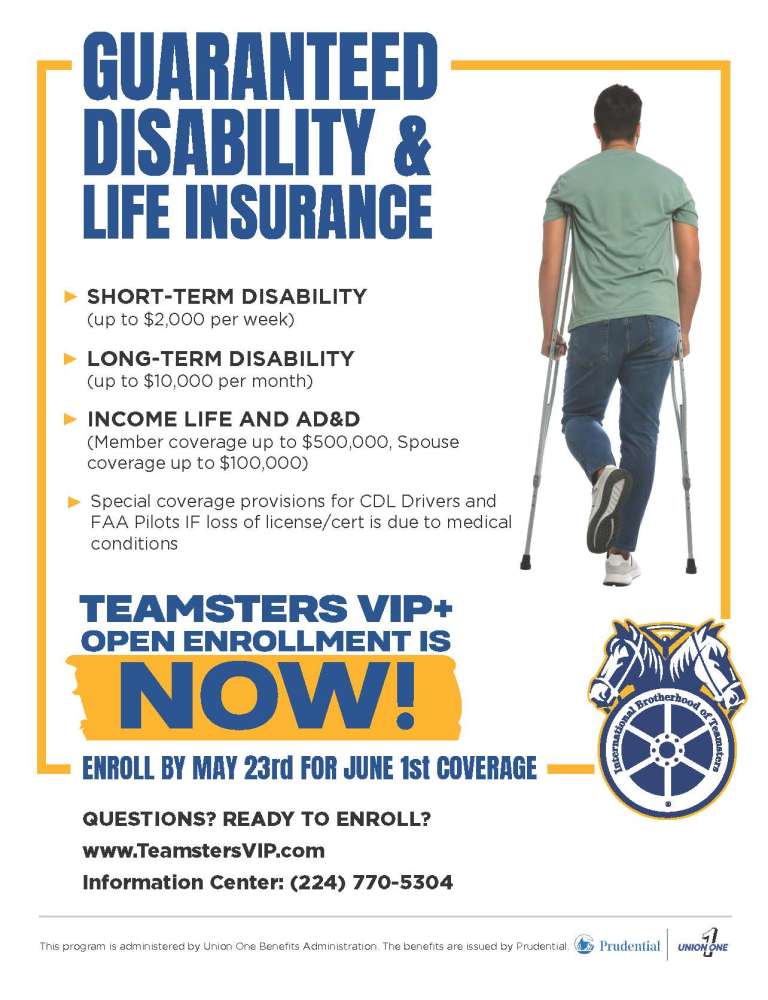 TEAMSTERS VIP OPEN ENROLLMENT